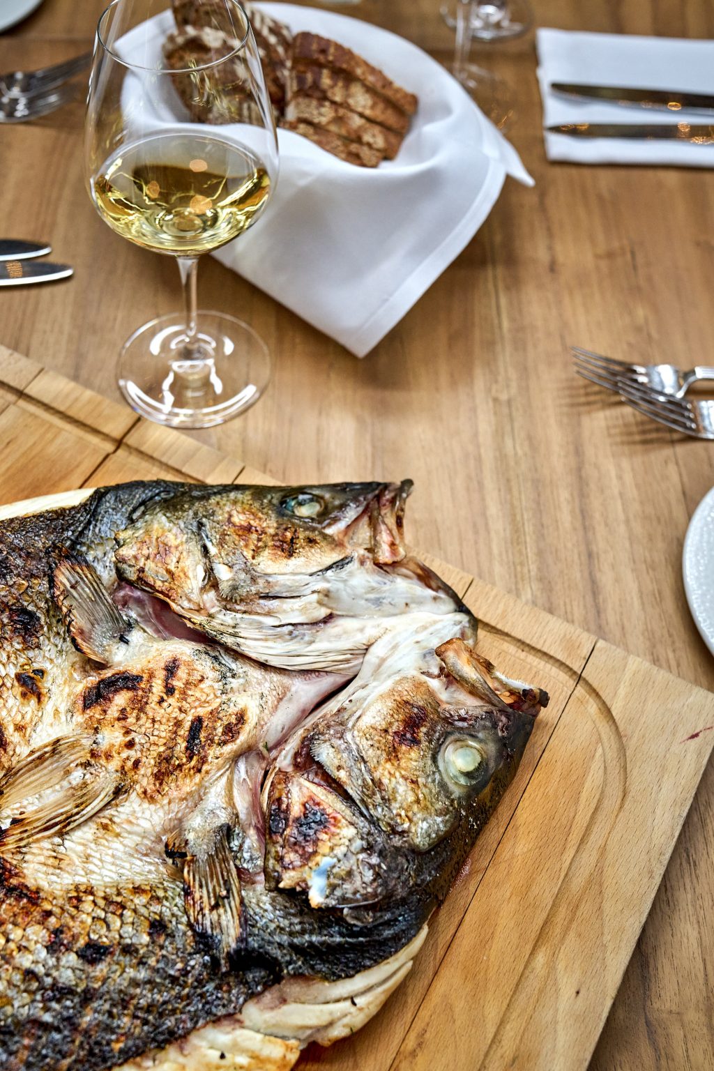 Edles Fischrestaurant mit authentische Atlantik-Küche