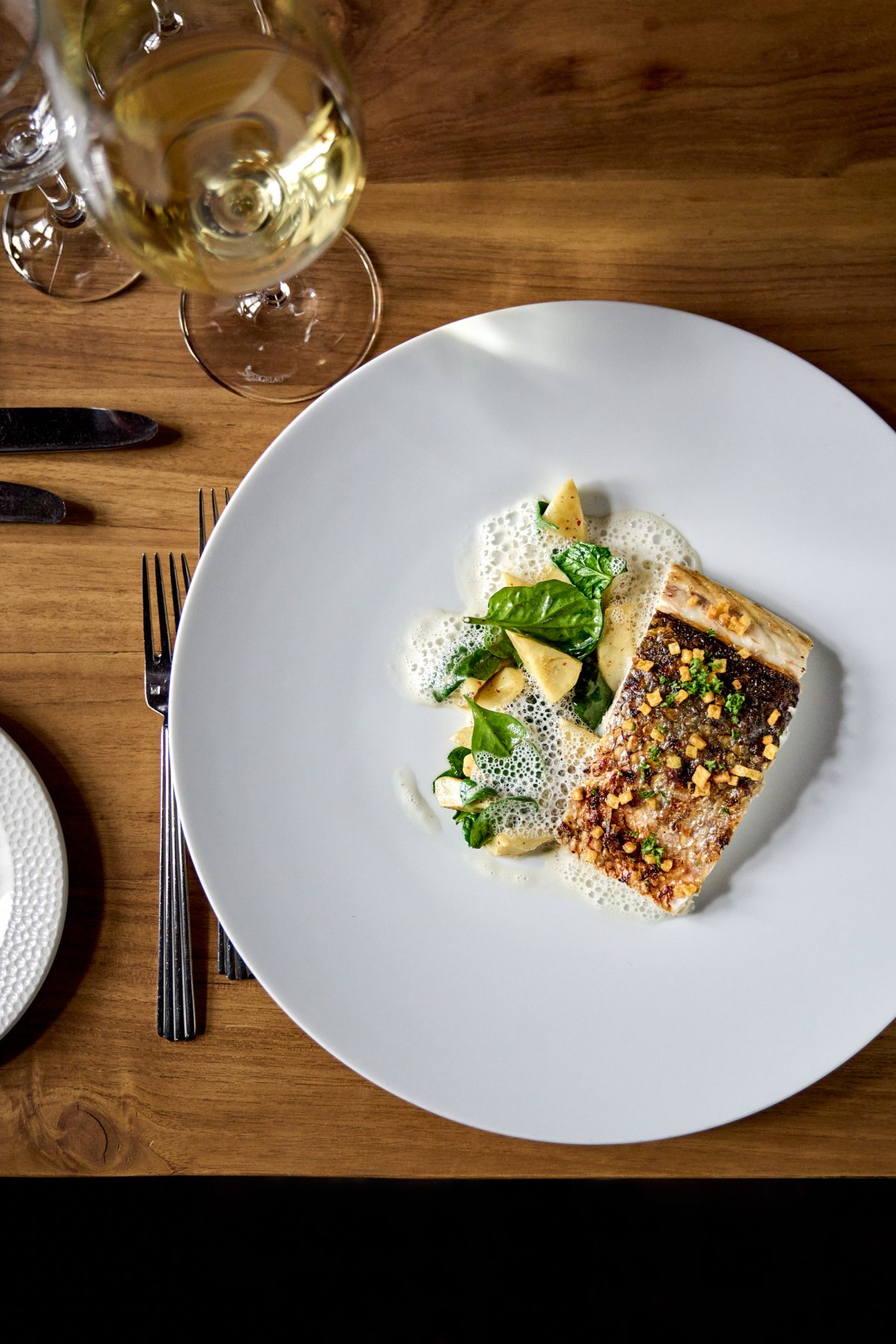 Edles Fischrestaurant mit authentische Atlantik-Küche