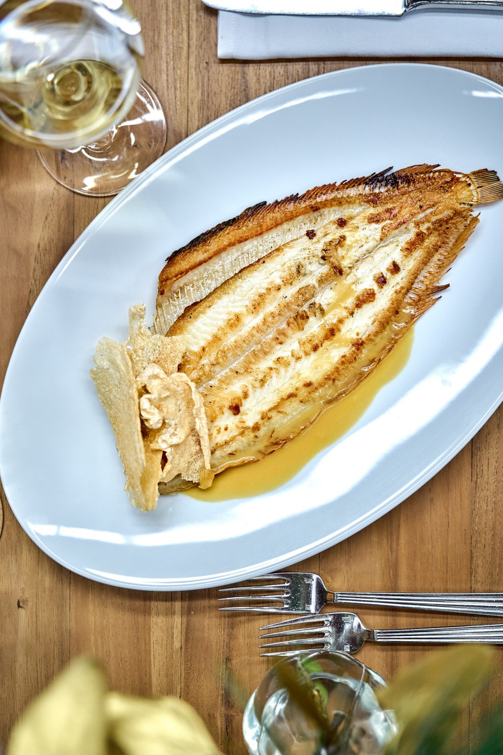 Edles Fischrestaurant mit authentische Atlantik-Küche