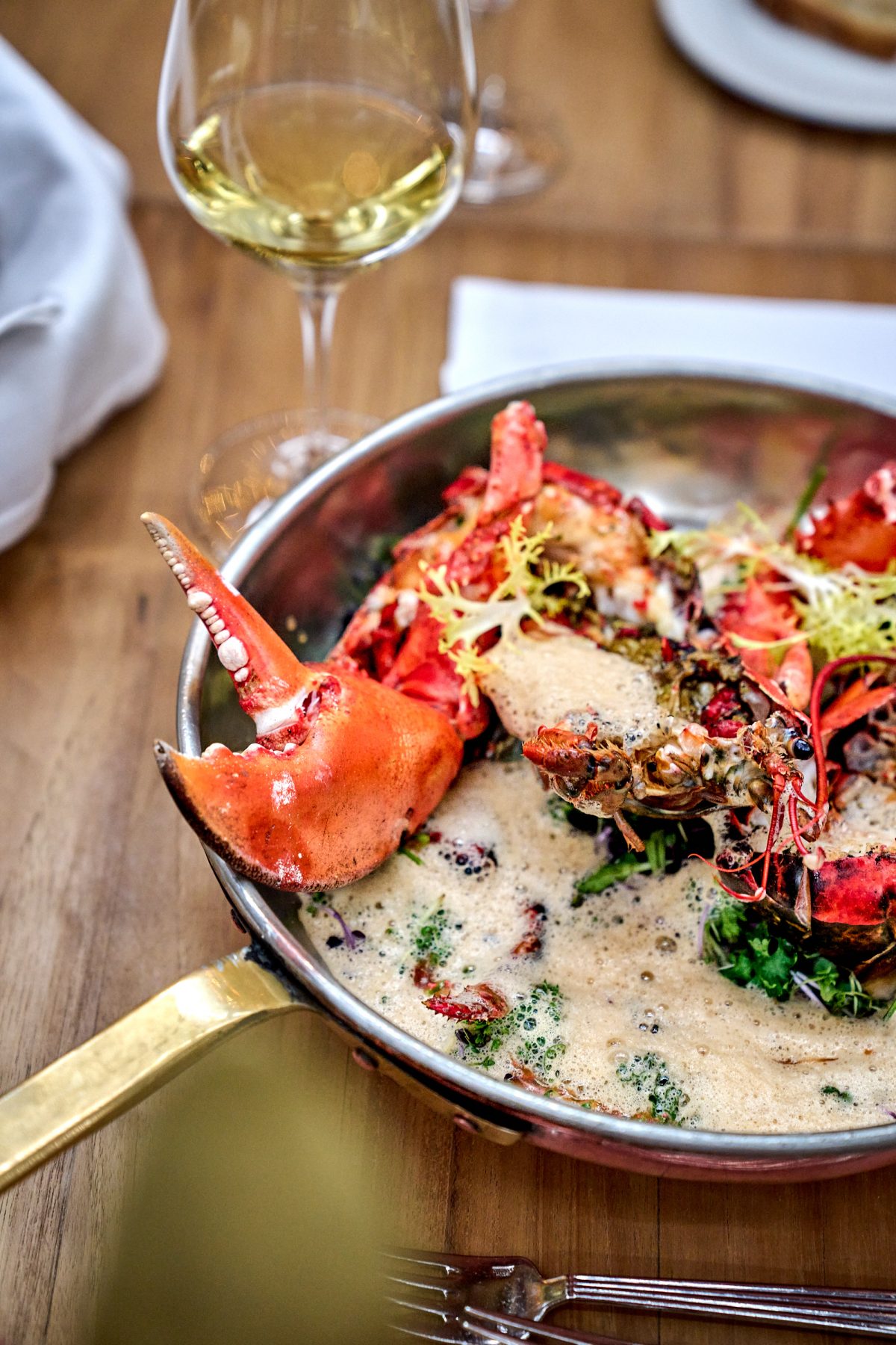 Edles Fischrestaurant mit authentische Atlantik-Küche